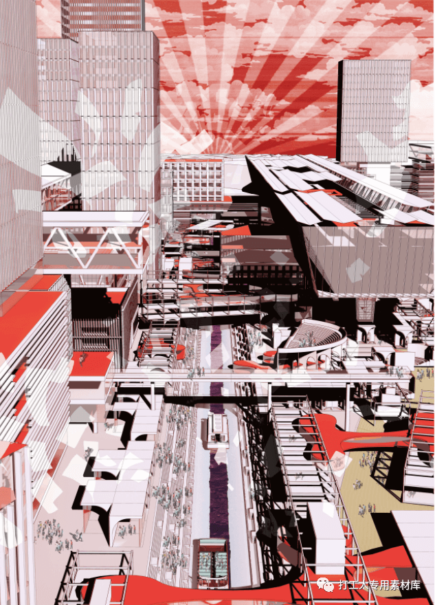 2021 WUPENiCity城市设计国际竞赛“未来人居家园”主题获奖作品图纸大全（48套高清大图，1.3G）【wb06】-打工人专用素材库