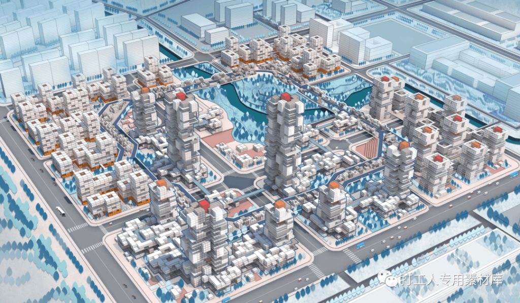 2021 WUPENiCity城市设计国际竞赛“未来人居家园”主题获奖作品图纸大全（48套高清大图，1.3G）【wb06】-打工人专用素材库
