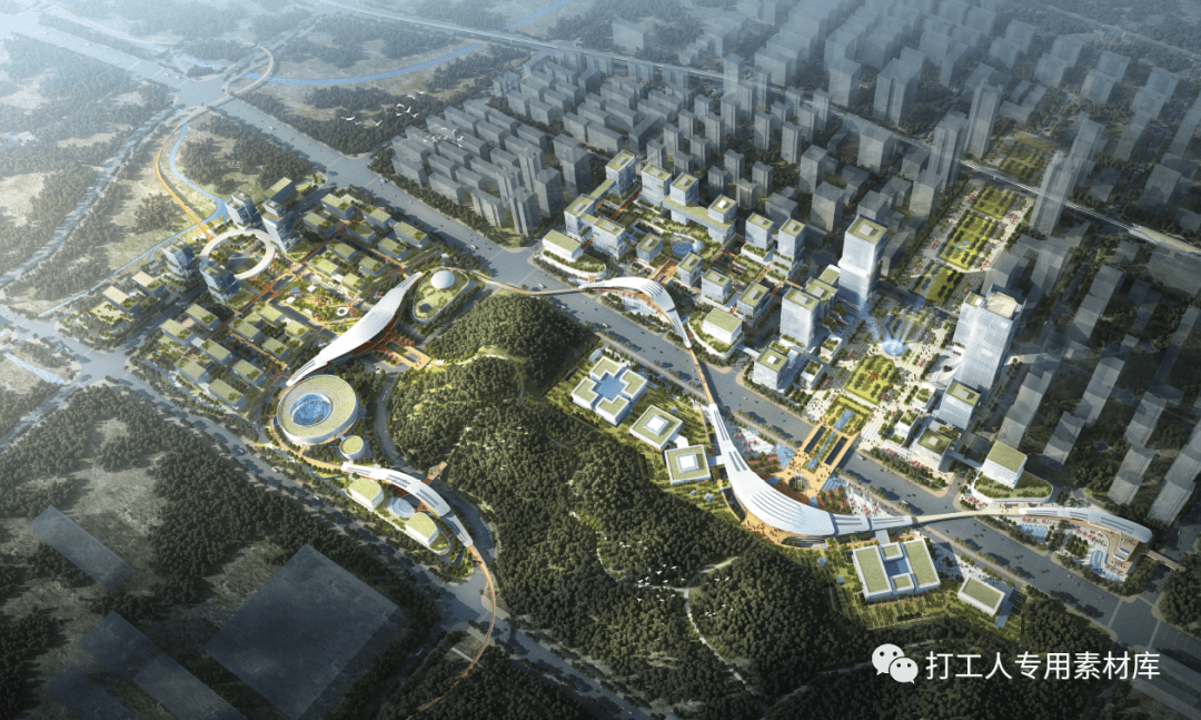 重庆西部科学城微电子科创街总体城市设计（174M）【wb62】-打工人专用素材库