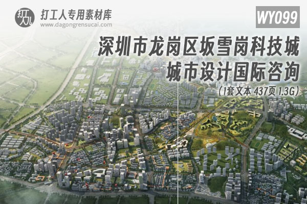 深圳市盐田区总体城市设计及设计导则【深规院】（162页，176M）【WY081】-打工人专用素材库